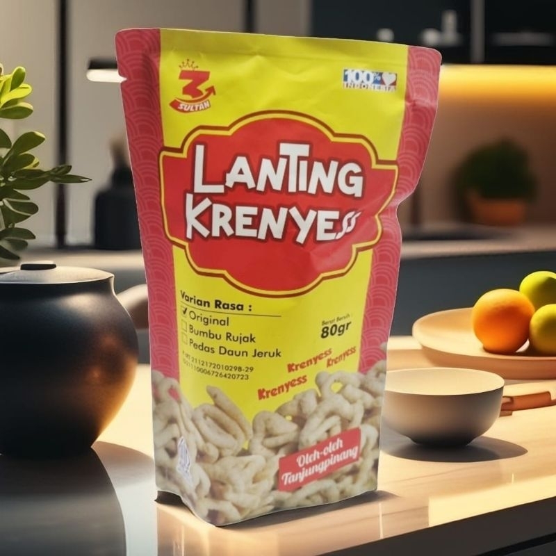 Jual Lanting original 80gr [LANTING PREMIUM]TANPA TEPUNG lanting ...