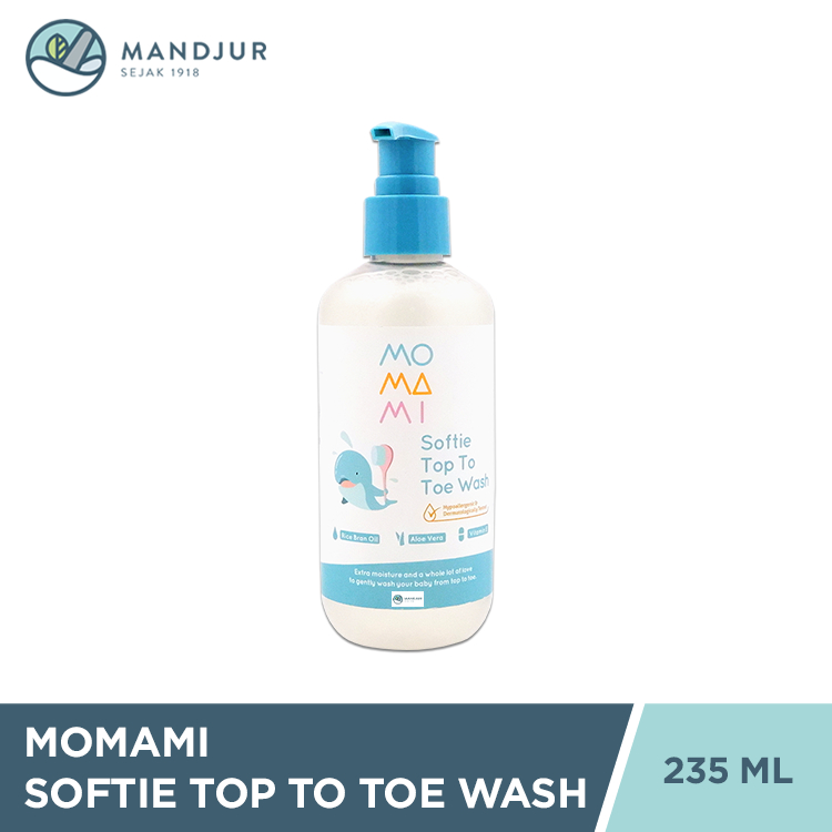 Jual Momami Softie Top to Toe Wash 235 mL - Sabun dan Shampoo Bayi ...