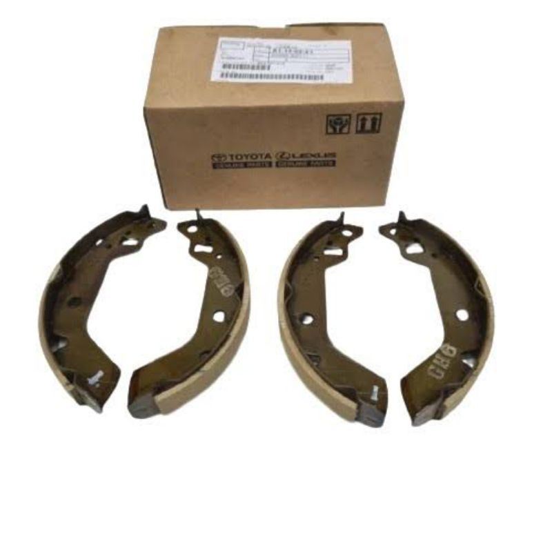Jual BRAKE SHOE/SEPATU/ KAMPAS REM BELAKANG AGYA, AYLA MANUAL/MATIC ...