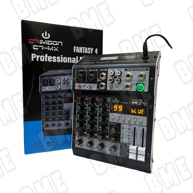 Jual Mixer Audio Crimson Fantasy-4 Fantasy 4 Fantasy4 4 Channel Original 99DSP | Shopee Indonesia