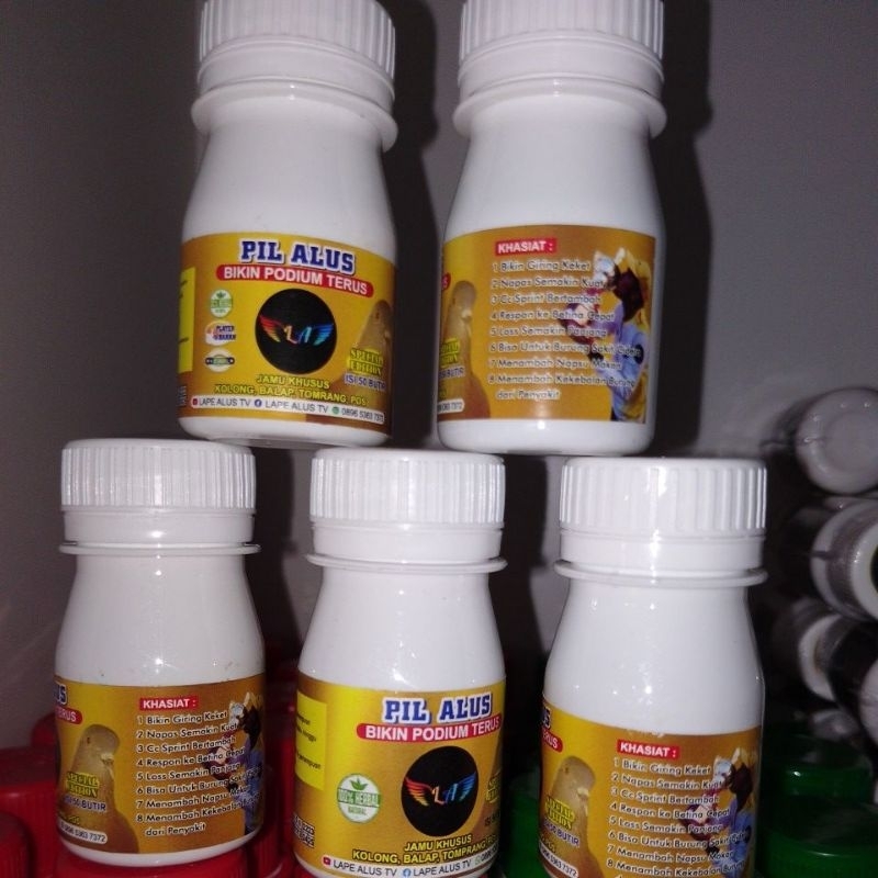 Jual Pil Alus jamu merpati juara botol kecil | Shopee Indonesia