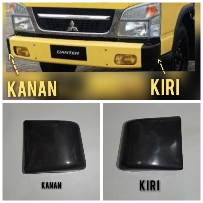 Jual KUPING BUMPER TANDUK BUMPER CANTER PS110 PS125 PS136 HITAM 1SET ...
