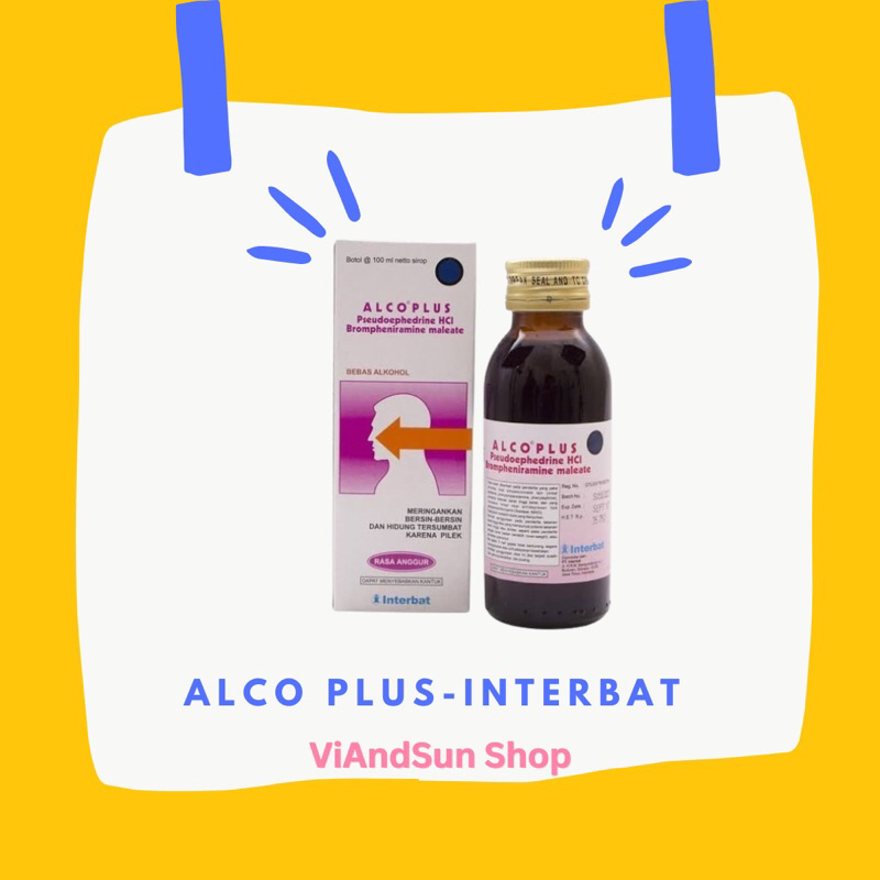 Jual Alco Plus 100ML - Sirup untuk Mengatasi Flu Pilek Batuk | Shopee ...