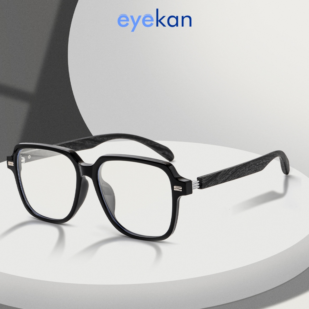 Jual Eyekan Kacamata Kotak Minus Anti Radiasi Photocromic Bluecromic Anti Blueray Fashion Pria ...