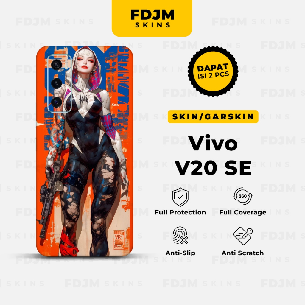Jual Vivo V20 SE Skin/Garskin/Case Dapat Isi 2 (Bebas Custom Bisa Semua ...