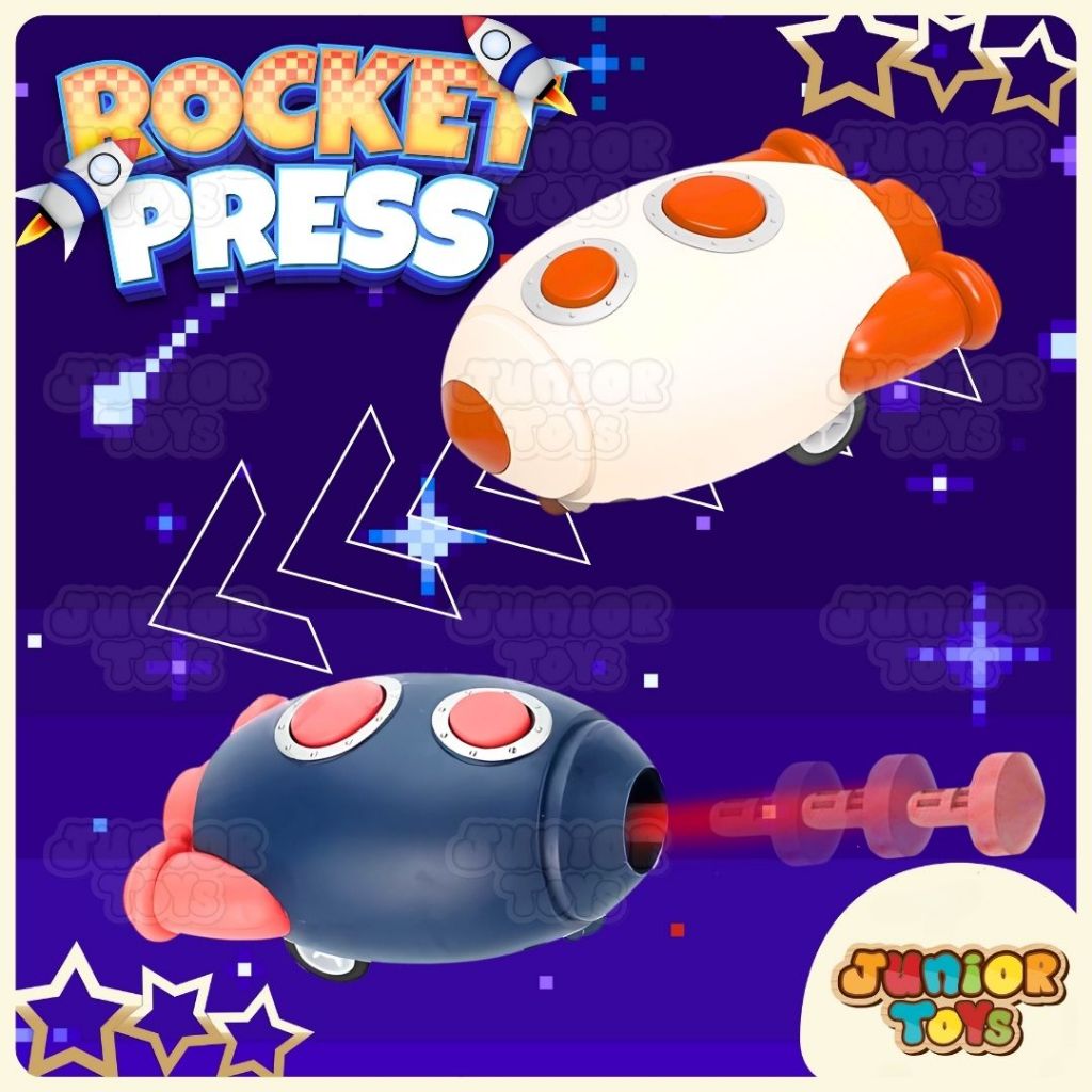 Jual Roket Mainan Anak Bisa Berjalan Dan Menembak Rocket Press Toys ...