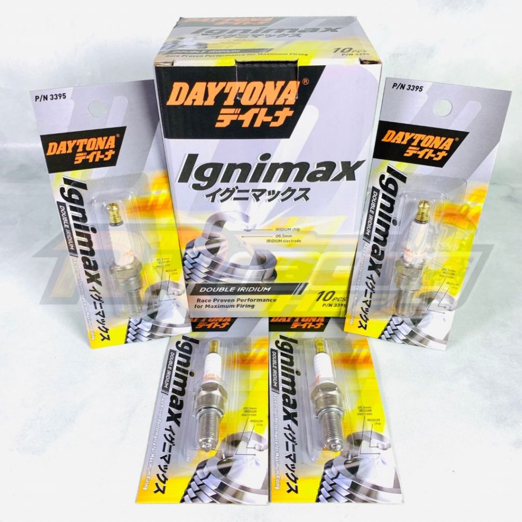 Jual BUSI DAYTONA DOUBLE IRIDIUM ALL MOTOR RR RACING | Shopee Indonesia