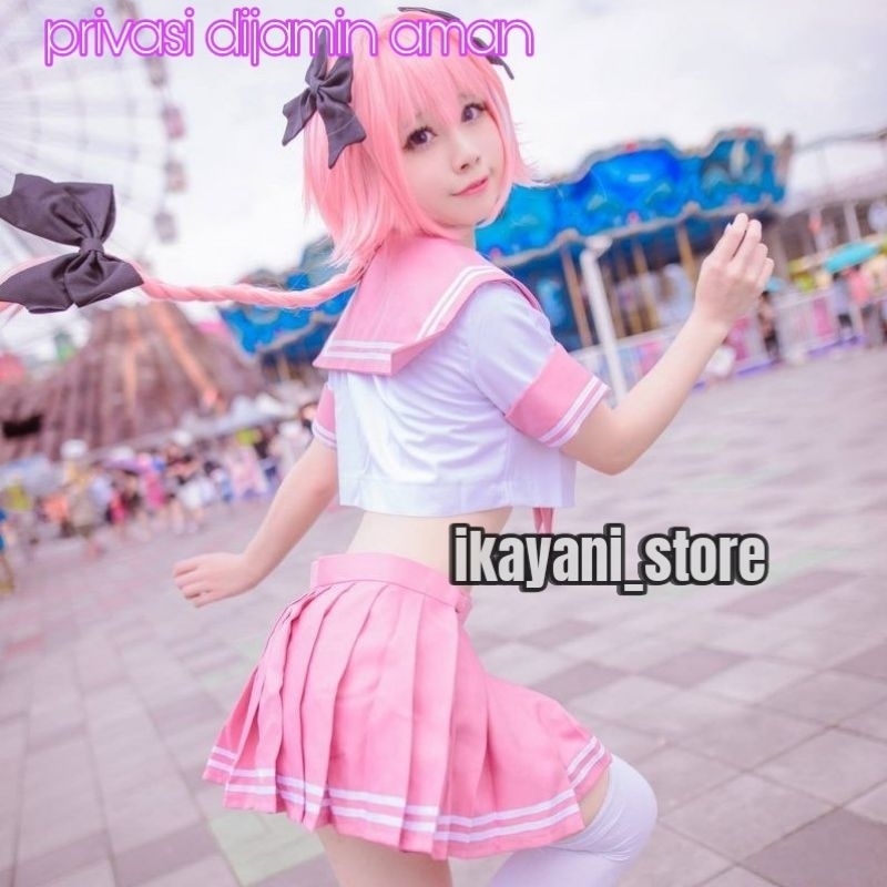 Jual Lingerie Sexy Cosplay Ukuran Jumbo Siswa Uniform Seragam Police ...