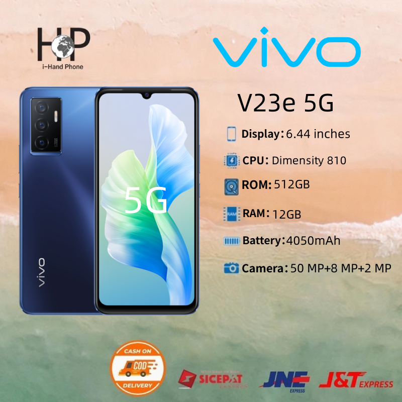 Jual Terbaru VIVO V23e 5G Smartphone RAM 12GB /256GB HP Murah Android ...