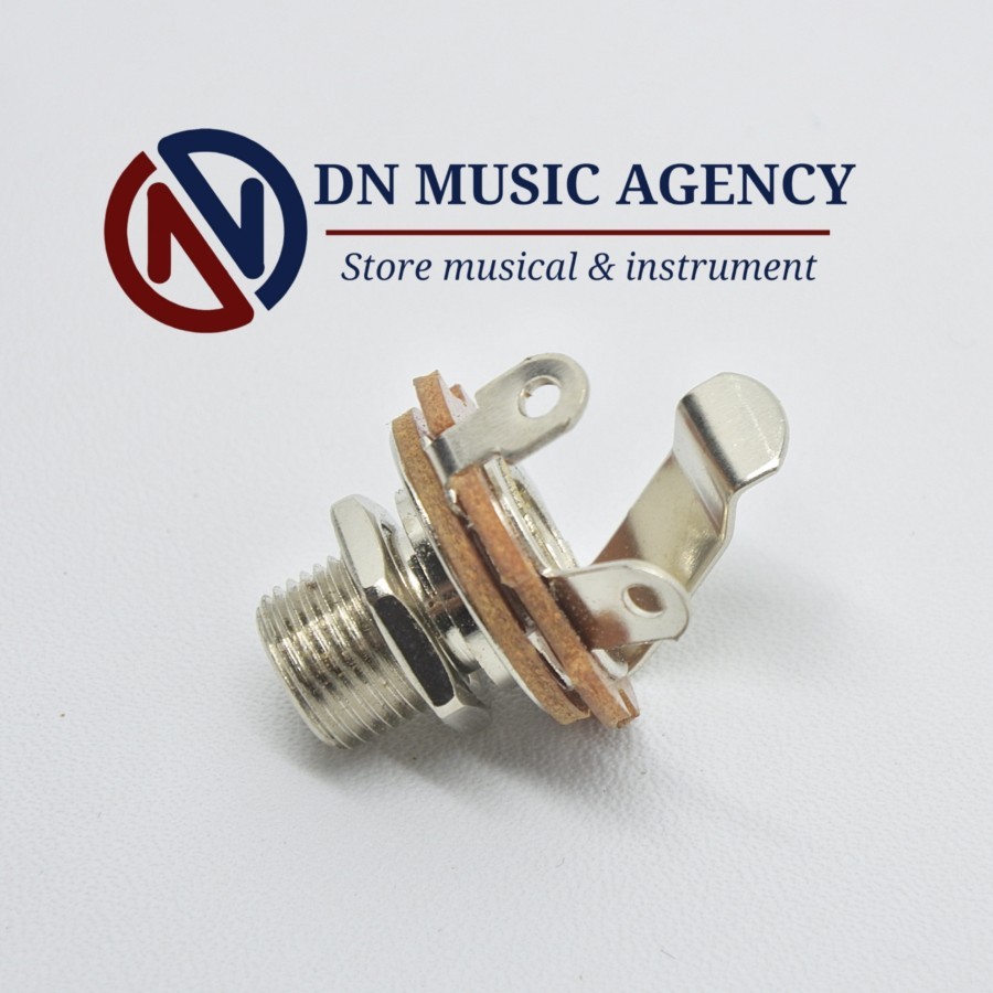 Jual jack input gitar & bass female mono jack kontra jack socket ...