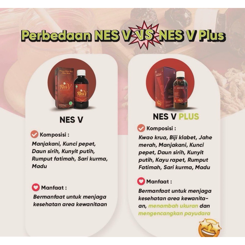 Jual NESVI plus (Minuman_madu_peraawan & pembesar PD) | Shopee Indonesia