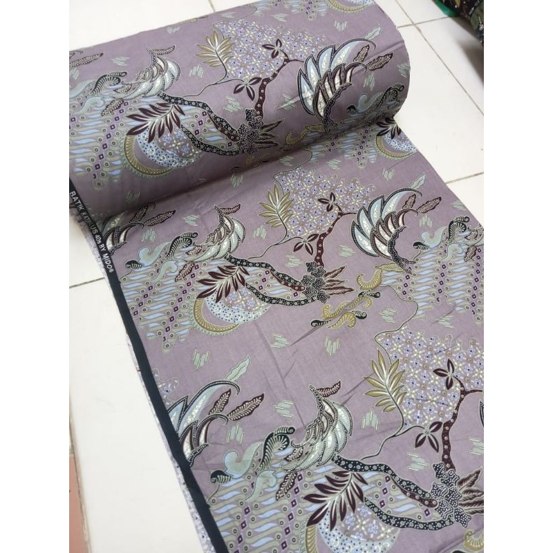 Jual kain batik katun exclusive by mido original // bahan batik katun 100 % by mido // batik ...