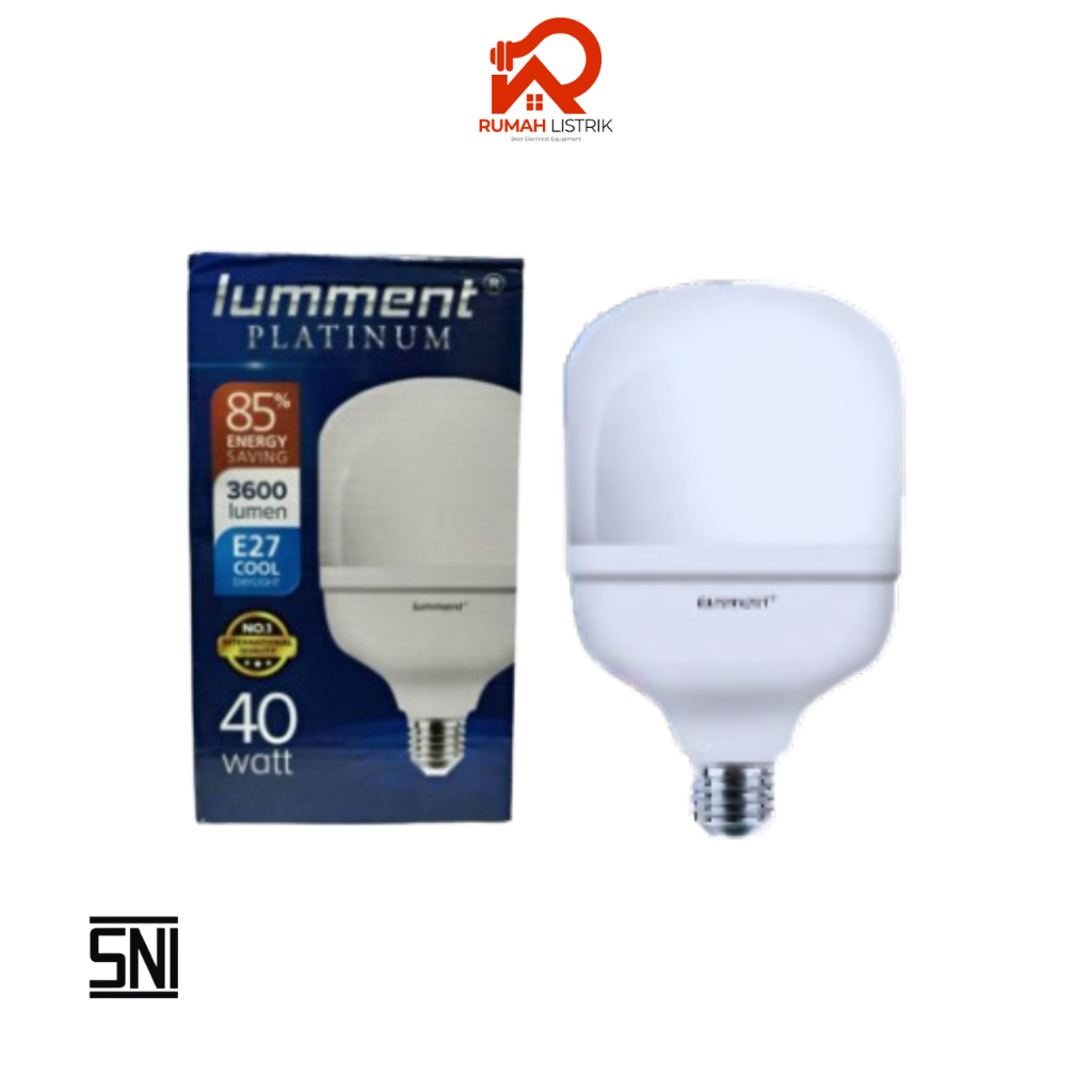 Jual Lumment Platinum - Lampu Jumbo LED Kapsul 40 Watt Cahaya Putih ...