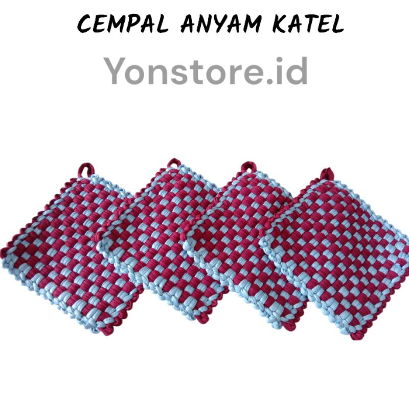 Jual Cempal katel isi 10 Lembar (Pcs) panci anti panas perlengkapan ...