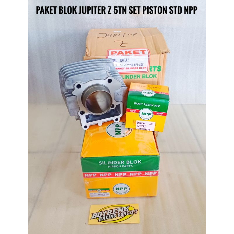 Jual BLOK BORING SEHER SET JUPITER Z VEGA R NEW 5TP SET PISTON STD NPP-BOYRENK | Shopee Indonesia