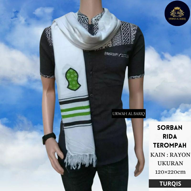 Jual SORBAN RIDA SOLO MURAH SORBAN KASHMIR SORBAN TROMPAH SORBAN HABIB ...