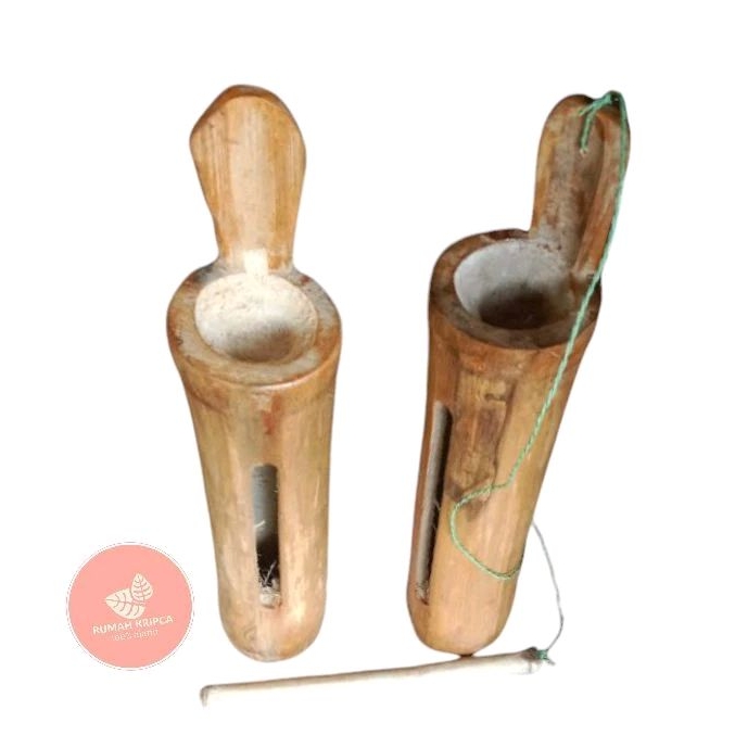 Jual Kentongan Bambu Alami - Kohkol - Alat Tradisional Bangunin Sahur ...