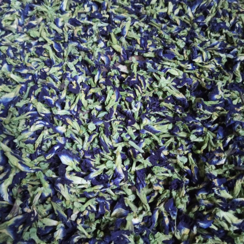 Jual Bunga Telang Kering 1 Kg 1000 Gram Butterfly Pea Tea Teh Telang 1 ...