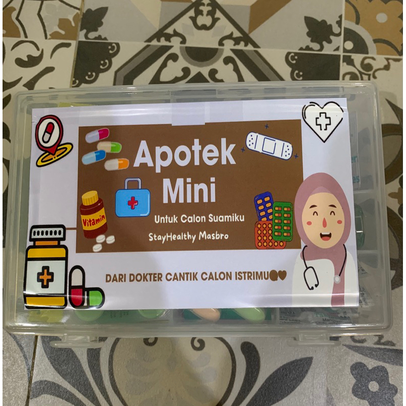 Jual apotek mini paket komplit untuk orang tercinta (READY STOK ...