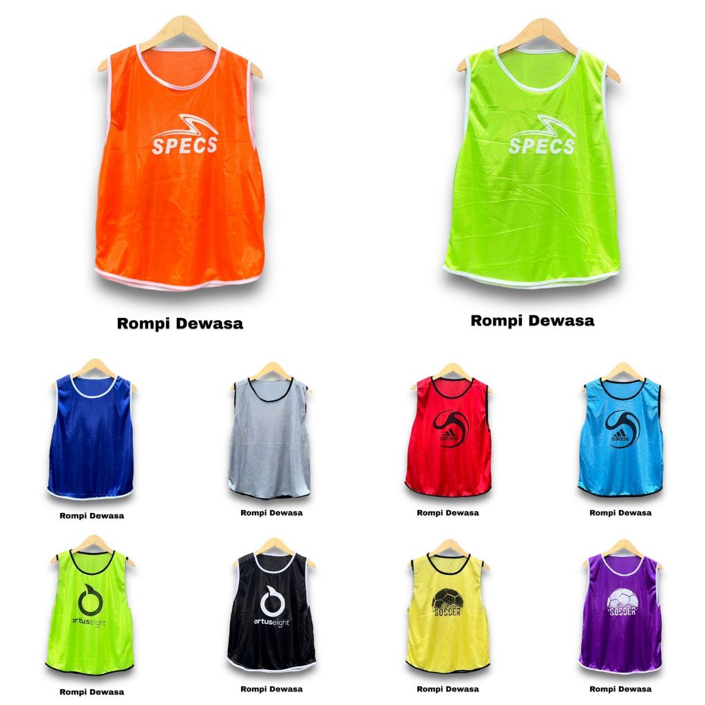 Jual ( Rompi Dewasa ) Rompi Futsal Outdoor Indoor Rompi Sport Bola ...