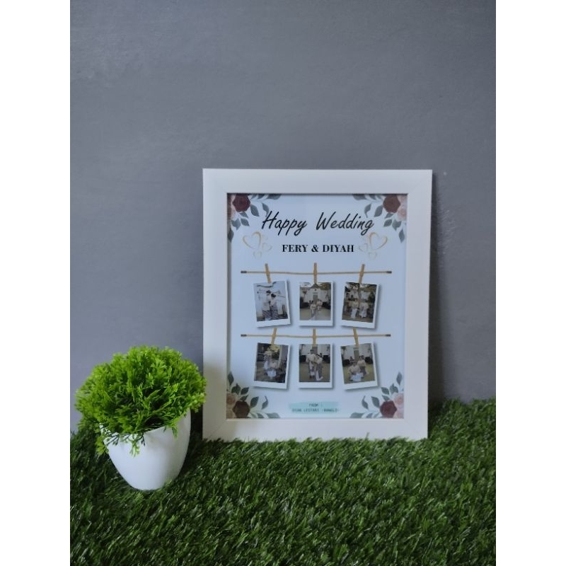 Jual CETAK FOTO + FRAME 10R (20 X 25CM) | Shopee Indonesia