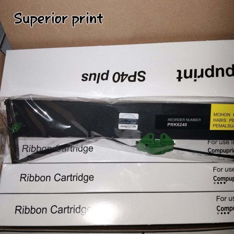 Jual Ribbon Pita Cartridge Compuprint Sp40 Plus original 100% | Shopee ...