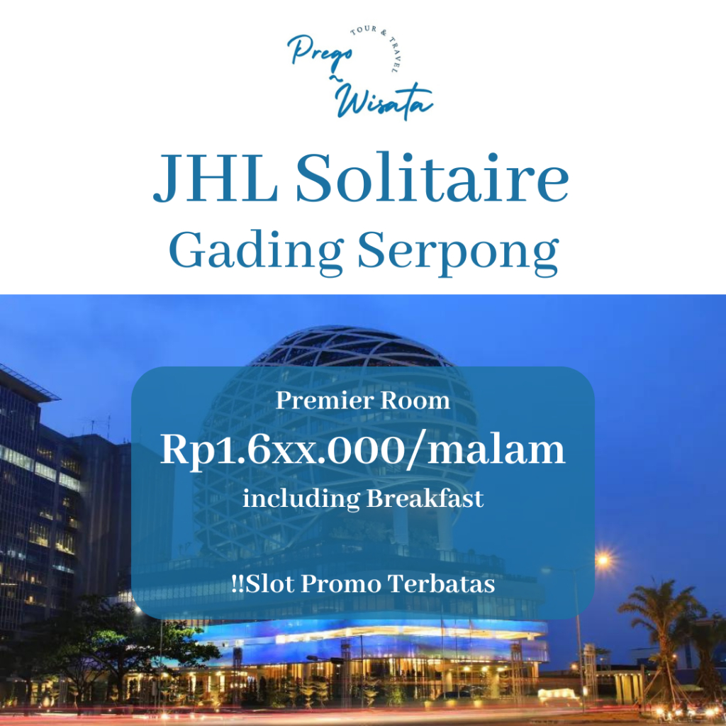 Jual Voucher Hotel JHL Solitaire Gading Serpong | Shopee Indonesia