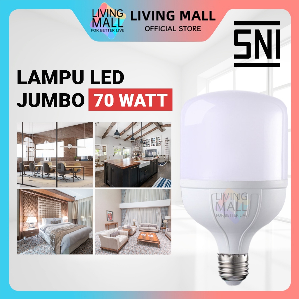 Jual Lampu LED Tbulb Jumbo 70 Watt / LED Berharga | Shopee Indonesia