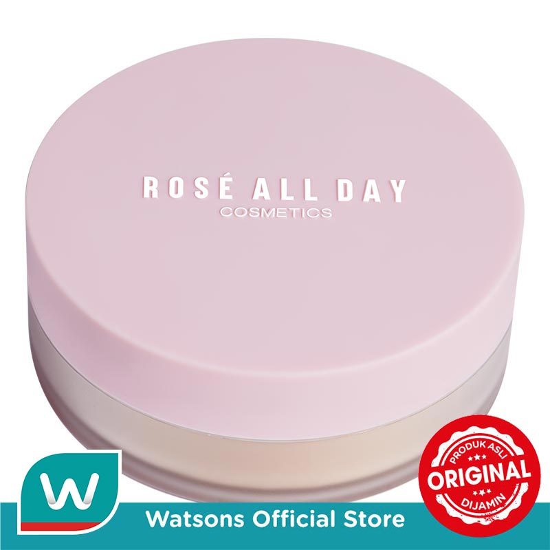 Jual Rose All Day The Realest Lightweight Loose Powder Medium | Shopee ...