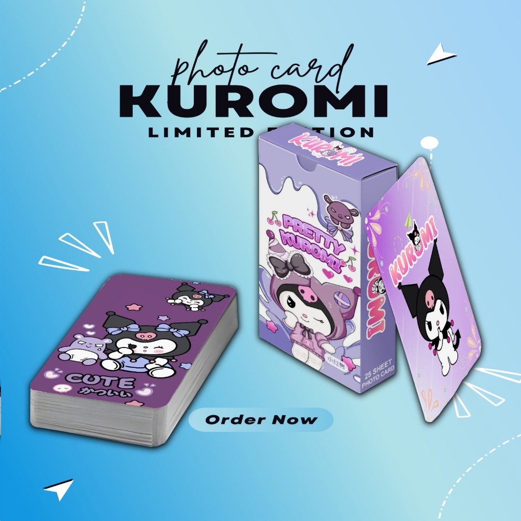Jual PHOTOCARD KUROMI PREMIUM 25 SHEET | Shopee Indonesia
