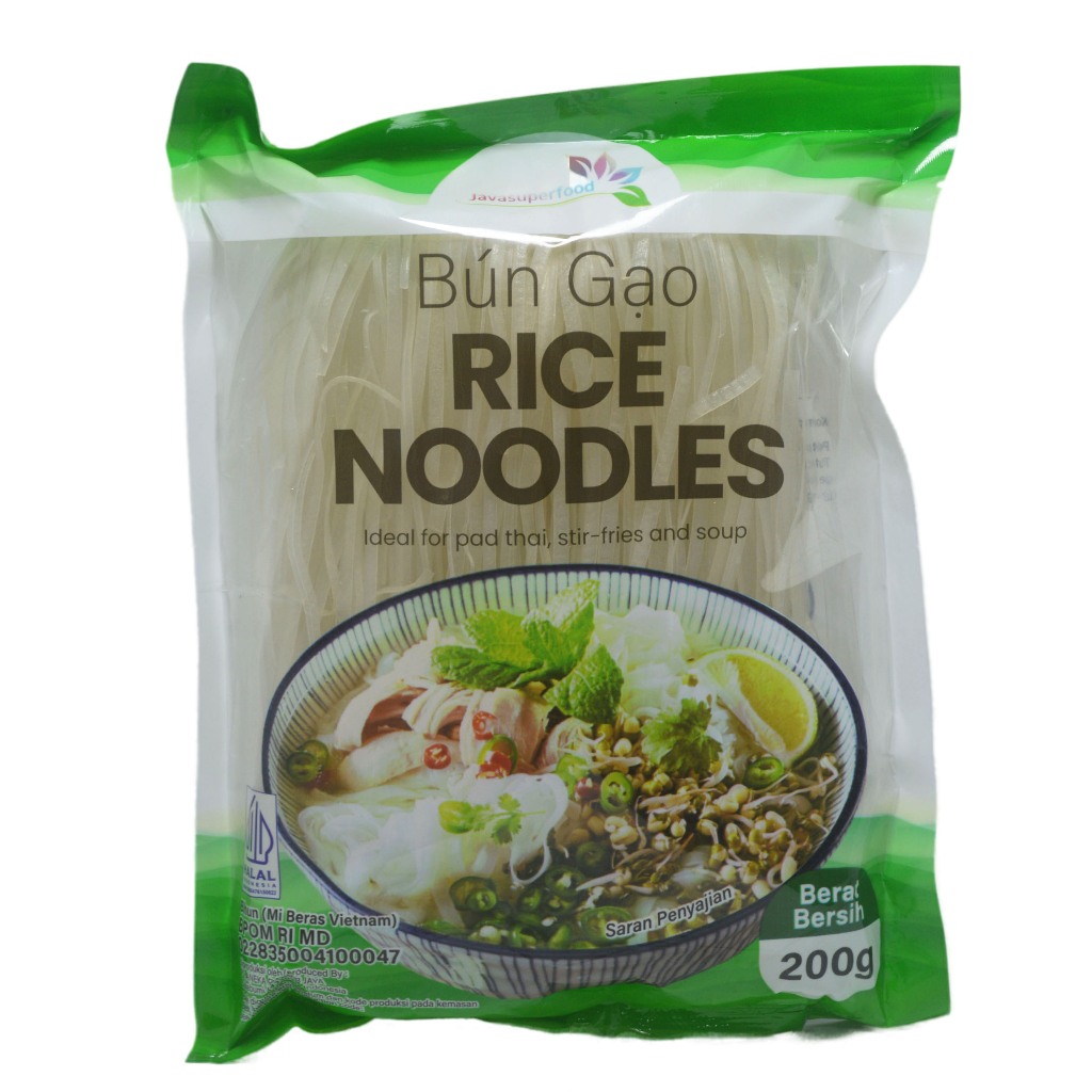 Jual JAVA SUPER FOOD BUN GAO RICE NOODLES 200G | Shopee Indonesia