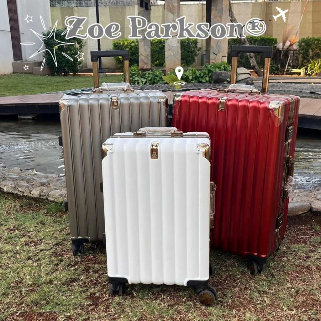 Jual PARKSON Zoe Koper 20 inch Kabin 24 inch Bagasi / Aluminium Frame ...