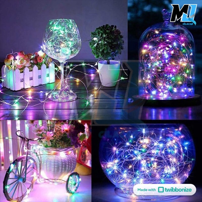 Jual 4F LED kawat Lampu Hias TUMBLR dekor bunga balon souvenir kado ...