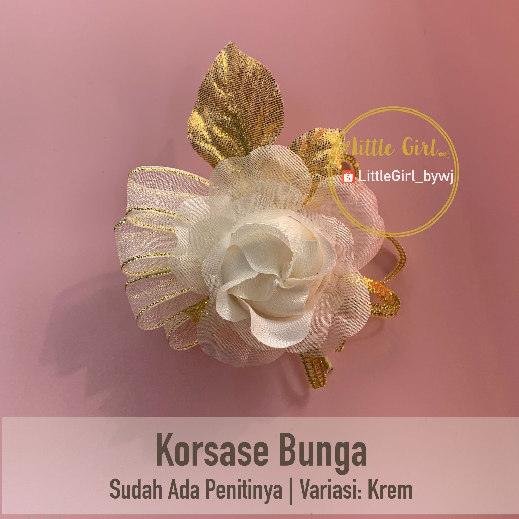 Jual Korsase Bunga + Peniti - Bros Bunga - Tanda Panitia - Korsase ...