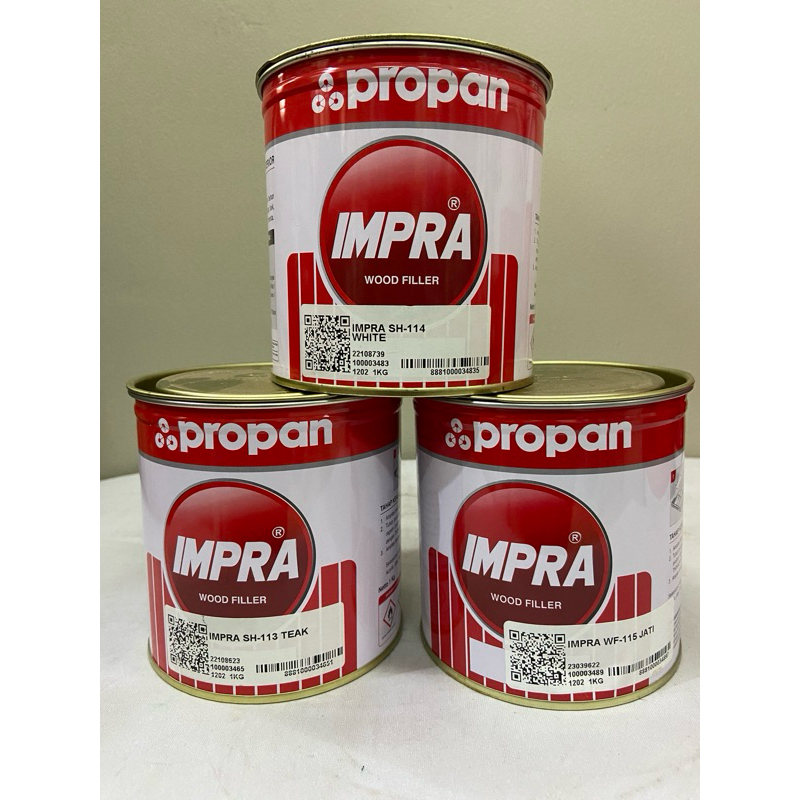 Jual DEMPUL KAYU/DEMPUL KAYU INSTAN/PROPAN WOOD FILLER IMPRA 1 KG ...