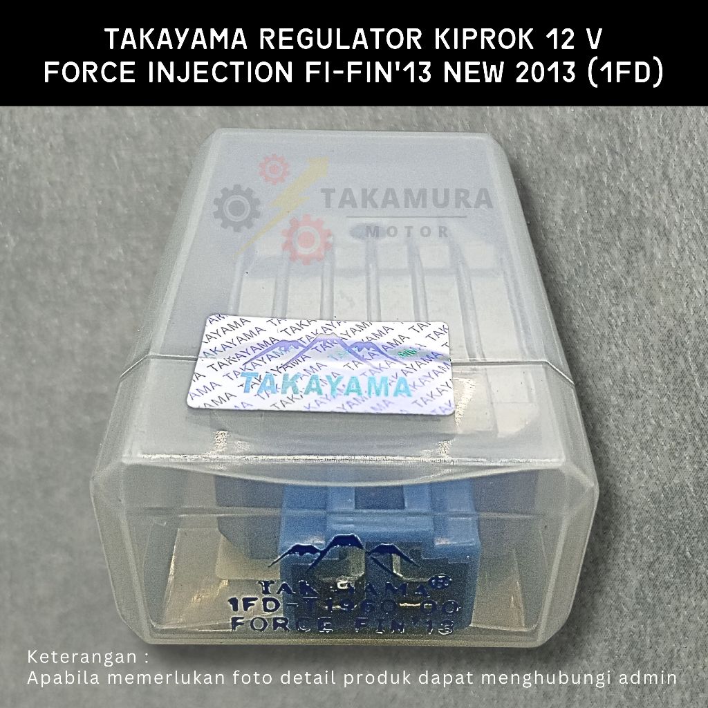 Jual Takayama Regulator Retifier Kiprok 12V Yamaha Force Injection ...