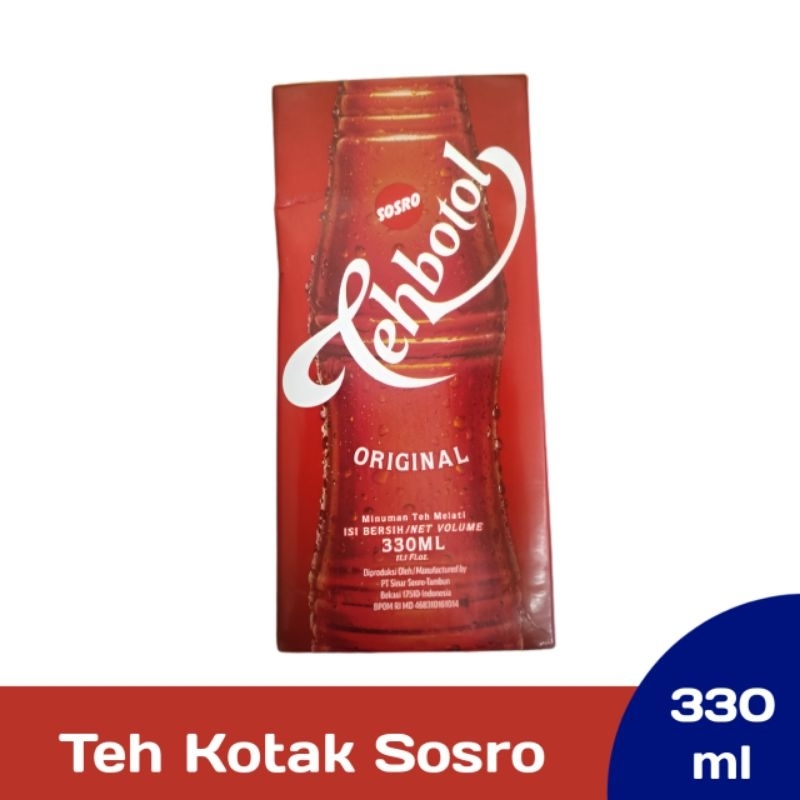 Jual Teh Botol Sosro Kotak 330ml | Shopee Indonesia