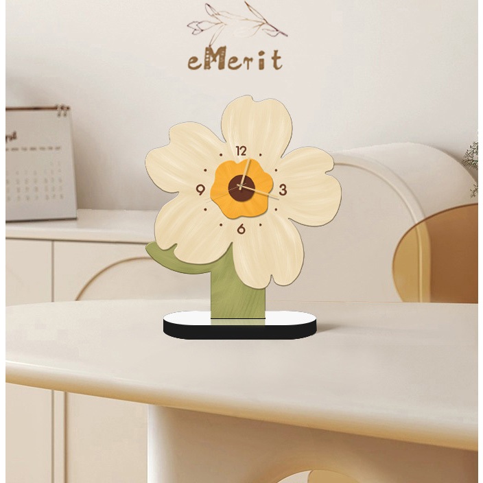 Jual Jam Kreatif / Jam Meja Bunga / Jam Hiasan Ruang Tamu Dan Ruang ...