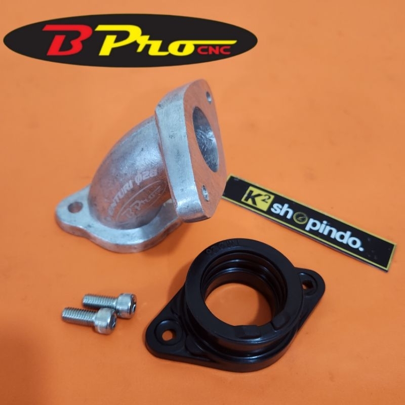 Jual Intake Intek Manifold Pendek Miring BPro Bebek Sleep Engine Jupiter Supra Kharisma Shogun ...