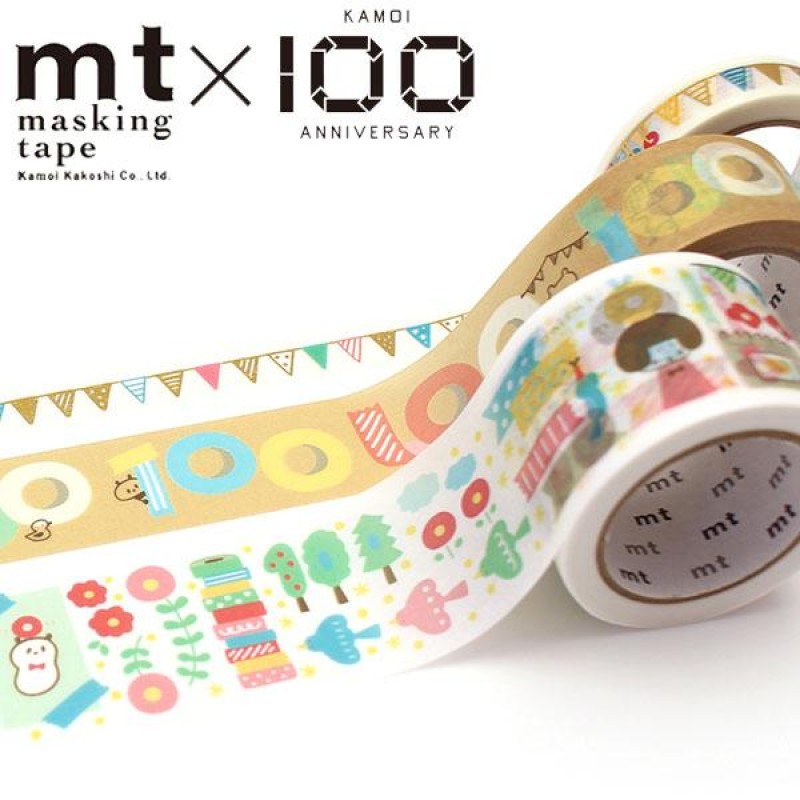 Jual MT Masking Tape Mizutama Kamoi 100th Anniversary Perekat Kertas ...