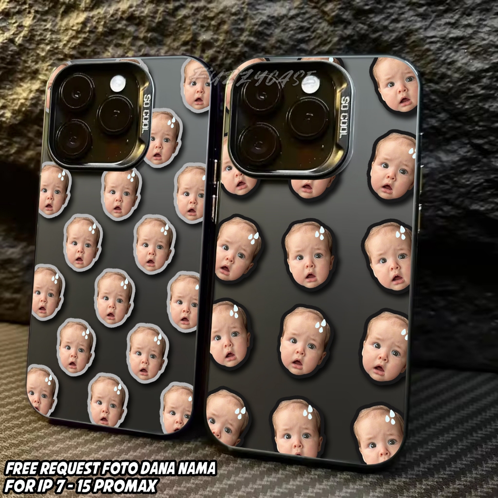 Jual Premium Matte Hard Case Custom Wajah Untuk iPhone 11 12 13 14 15 Pro Max - Custom Case Imd ...