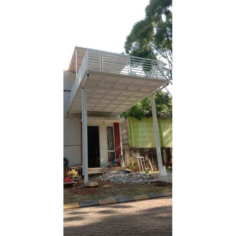 Jual mezzanine dak besi rangka besi hollow galvanis | Shopee Indonesia