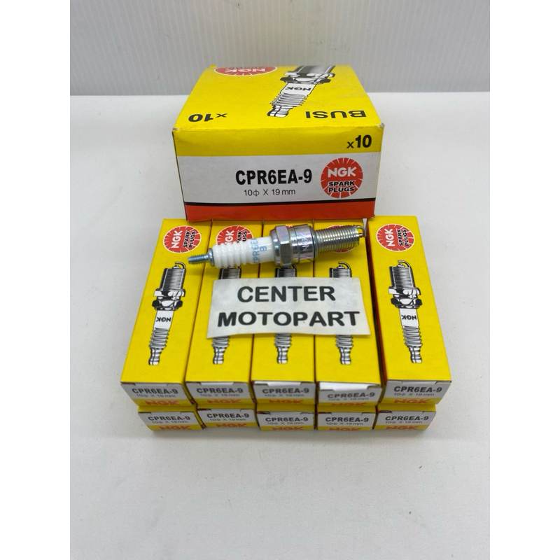 Jual Busi NGK CPR6EA-9 Harga Perkotak isi 10 Pcs Motor Vario PCX CBR ...