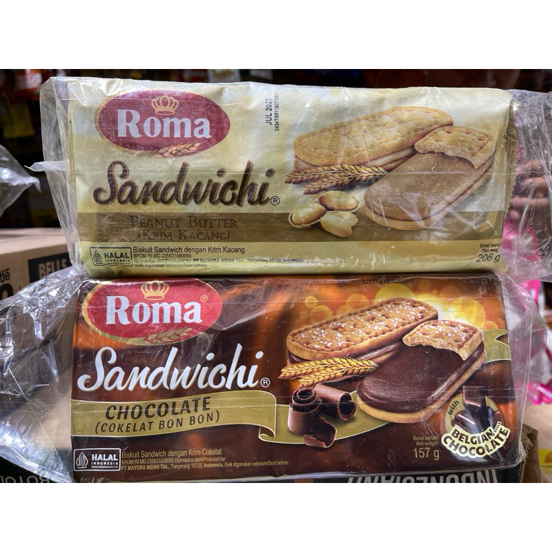 Jual ROMA SANDWICH ( 1 PCS ) | Shopee Indonesia