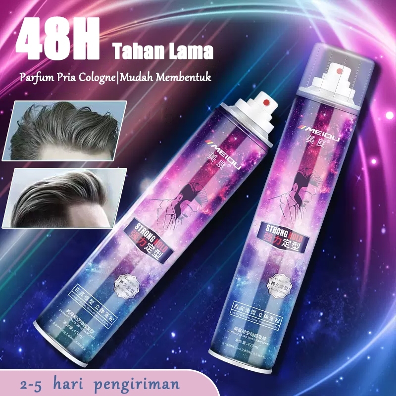 Jual Hair Spray Semprotan Penataan Rambut 【420ML】Men's Hair Styling ...