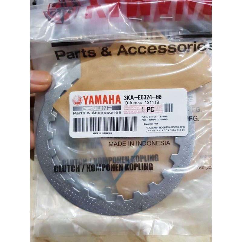 Jual BESI PLAT GESEK BESI PLAT KOPLING RXKING ORIGINAL YAMAHA SATUAN | Shopee Indonesia