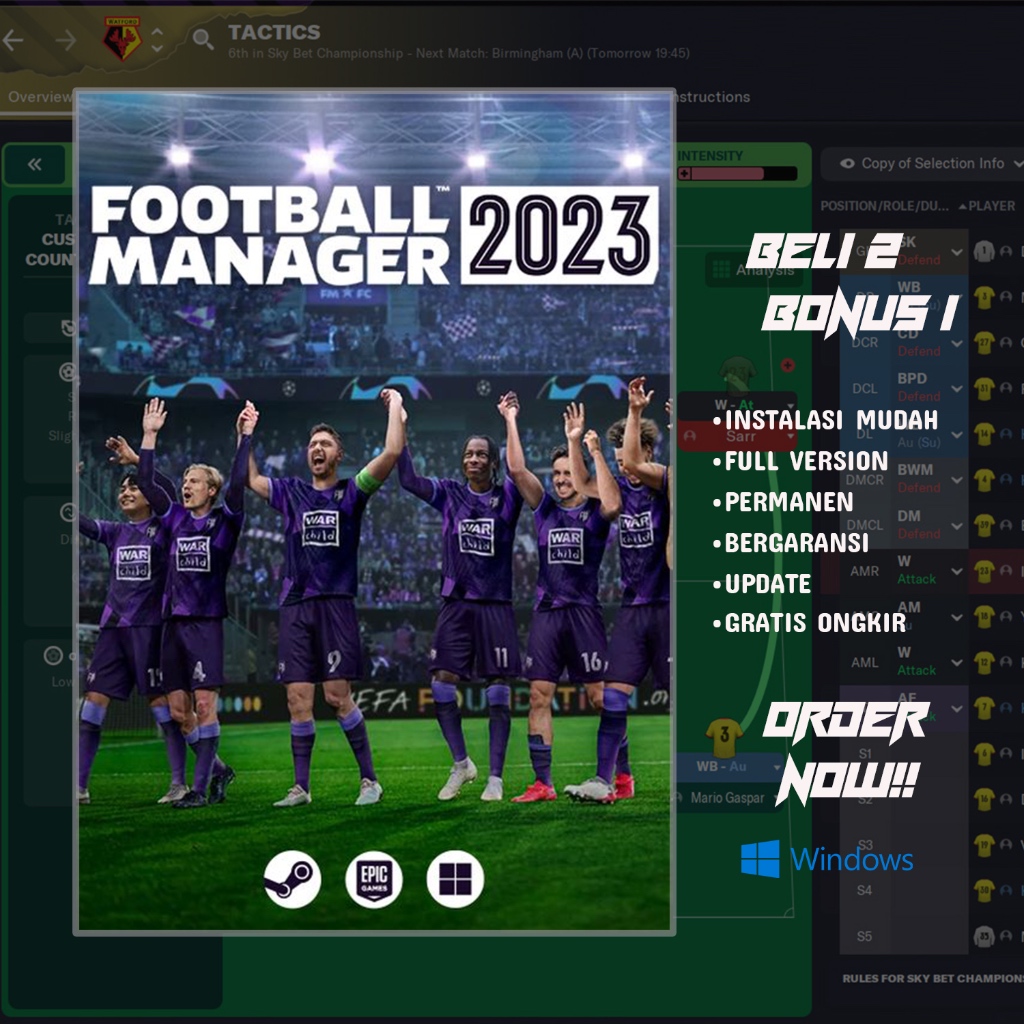 Jual Football Manager 2023 | GAME PC - LAPTOP | Shopee Indonesia