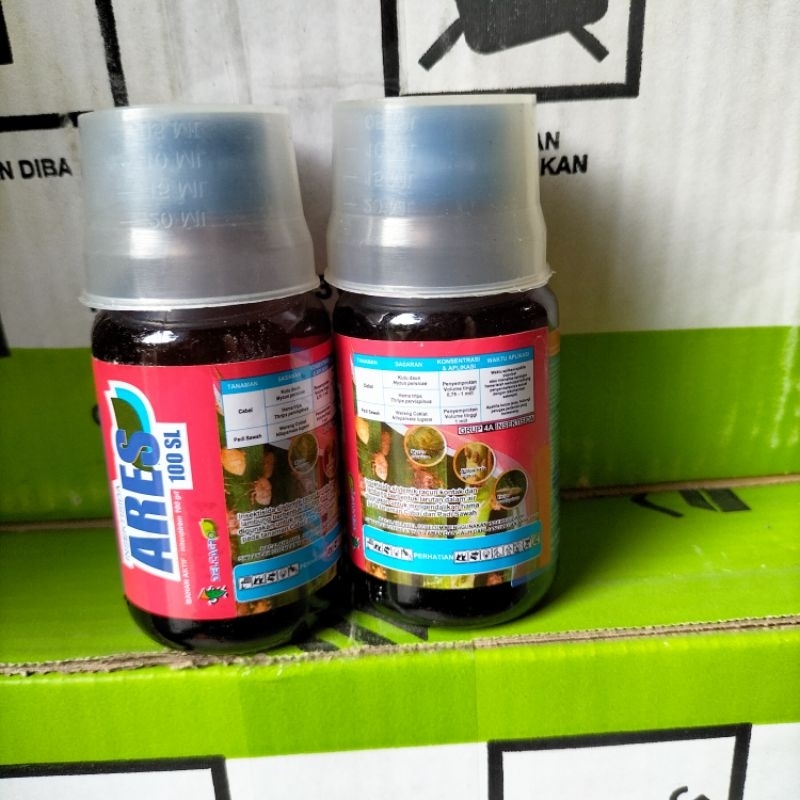 Jual Obat Hama Wereng Ares 100 SL 100ml Insektisida Nitenpyram Setara ...