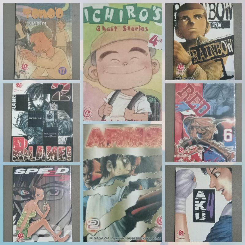 Jual Buku Komik aku 4,speed 3,red 6,arms 2,Blame 2,rainbow 1,Ichi ros 4 of 5,tomoo17 | Shopee ...
