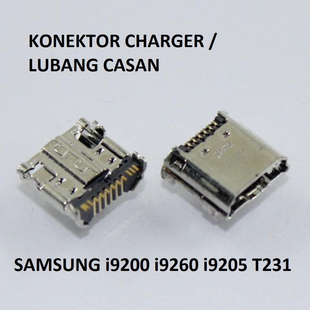 Jual KONEKTOR CHARGER SAMSUNG i9200 i9260 i9205 T231 CONNECTOR CAS PLUG ...